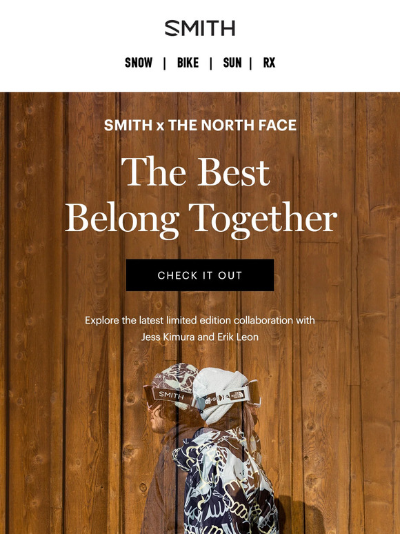 Smith Optics: It’s an all-new drop from Smith x The North Face | Milled