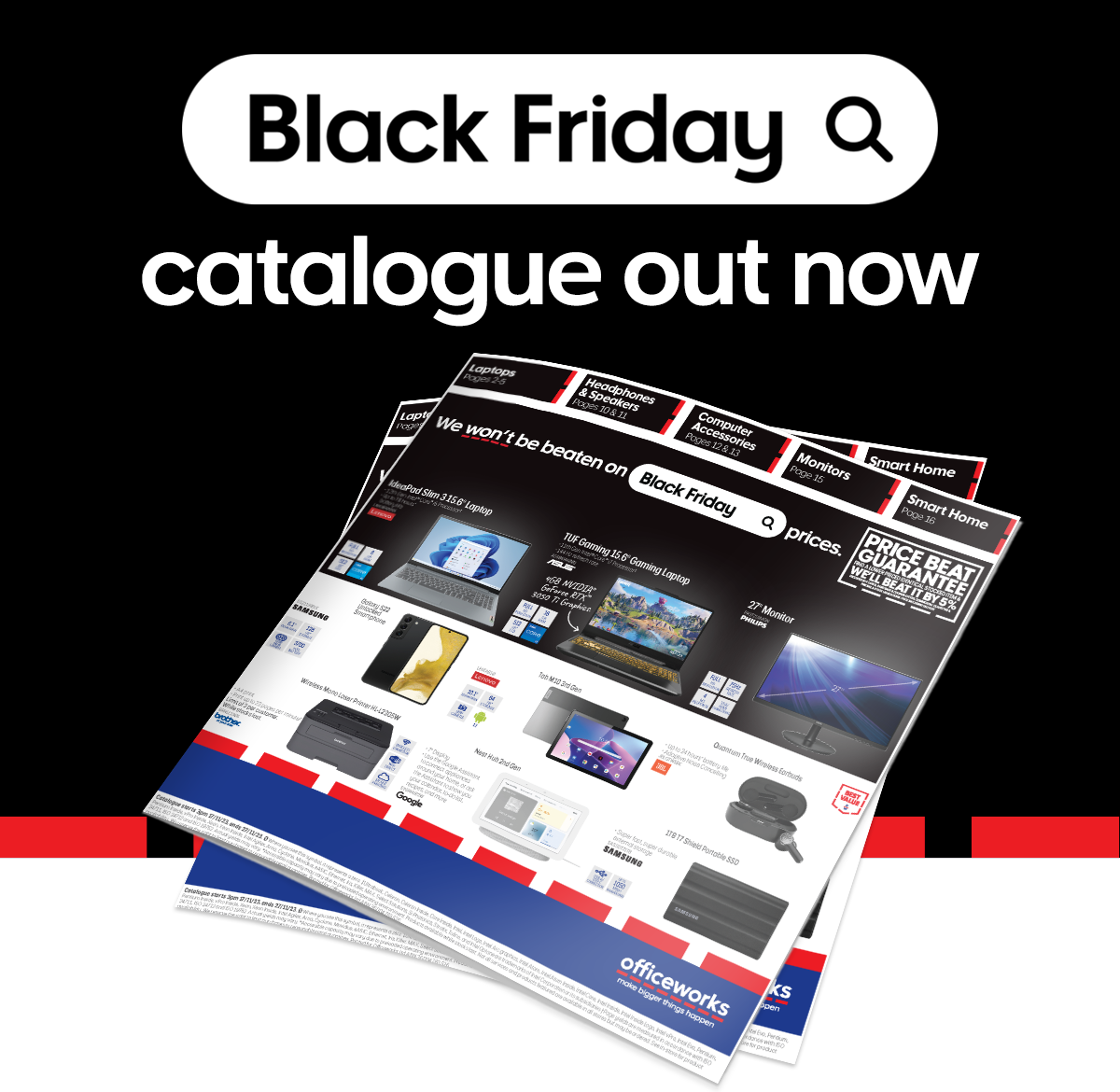 Officeworks: Black Friday Catalogue out now | Milled