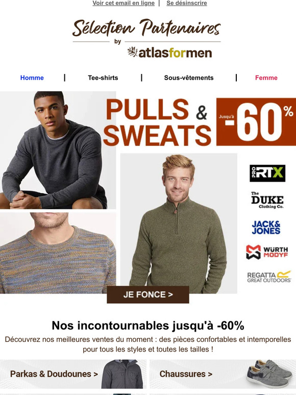 Atlas For Men: Nos essentiels Pulls et Sweats pour vous tenir chaud | Milled