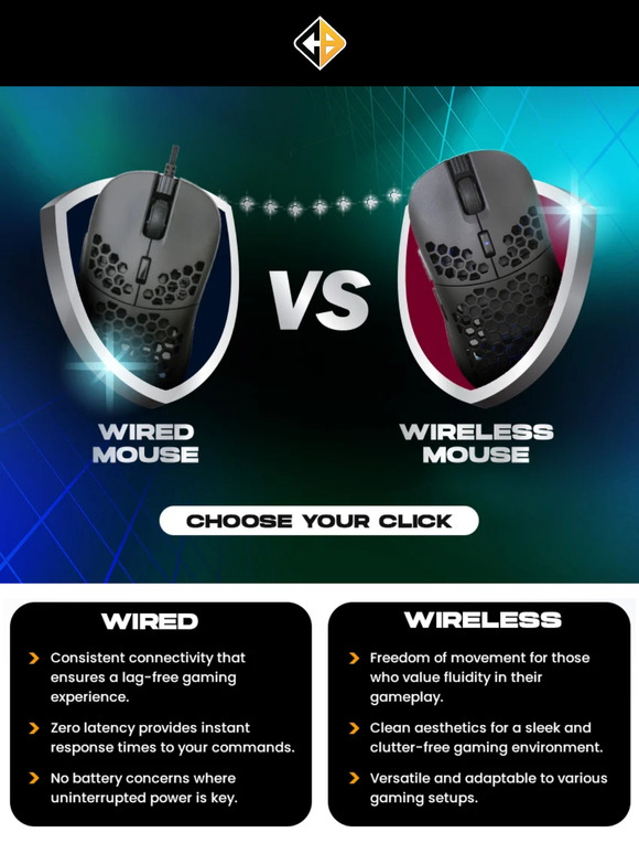 Cosmic Byte: Wired Vs Wireless Mouse: The Ultimate Battle!🔥 Pick your weapon. | Milled