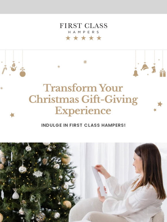 First Class Hampers: Transform Your Christmas Gift-Giving Experience ...