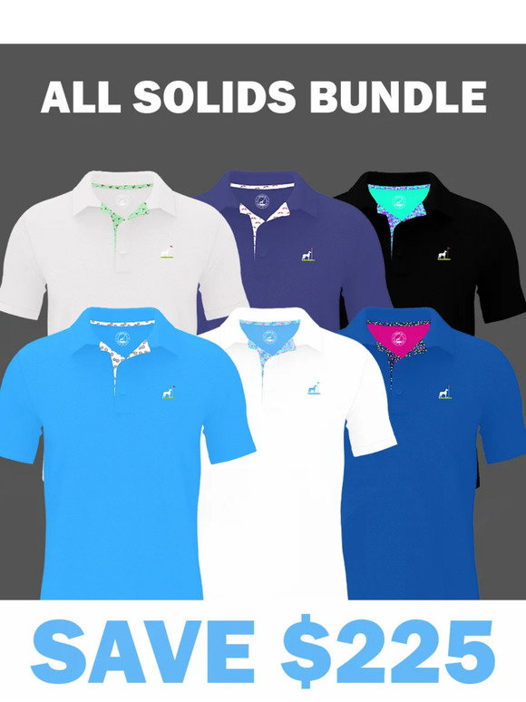 Proud90: The Full Solid Polo Collection Is Here! | Milled