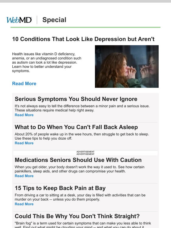 Somaderm Gel Side Effects: 10 Conditions That Look Like Depression but ...