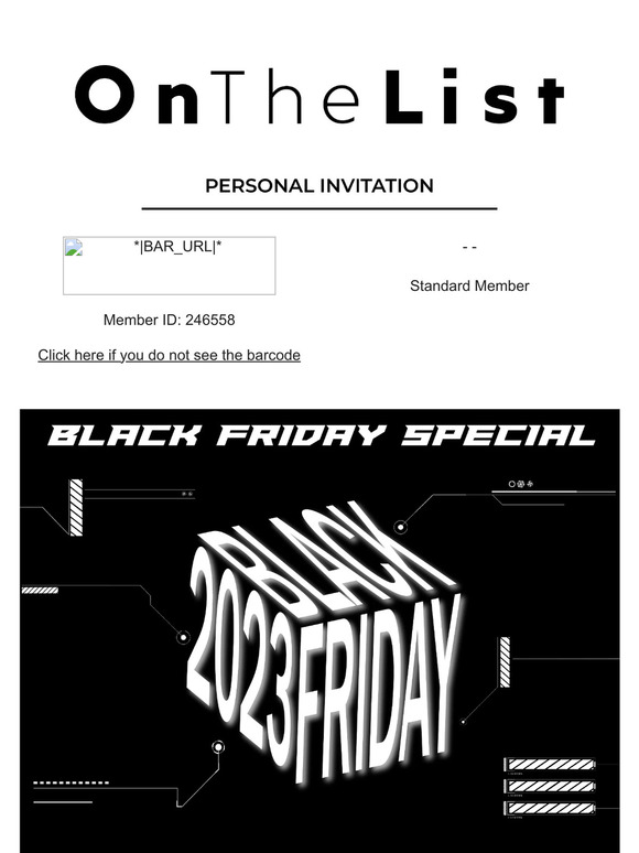 OnTheList Flash Sales: [Next Week] Must-see Black Friday line-up🖤 | Milled