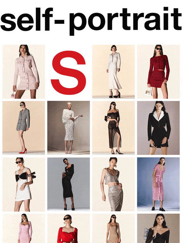 Self-Portrait: SALE: Selling out now | Milled
