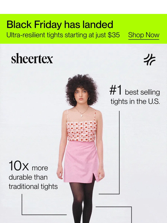 Sheertex: The BEST SELLING tights in the U.S. are here… | Milled