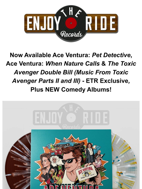Enjoy The Ride Records: NOW AVAILABLE: Ace Ventura: Pet Detective, Ace ...