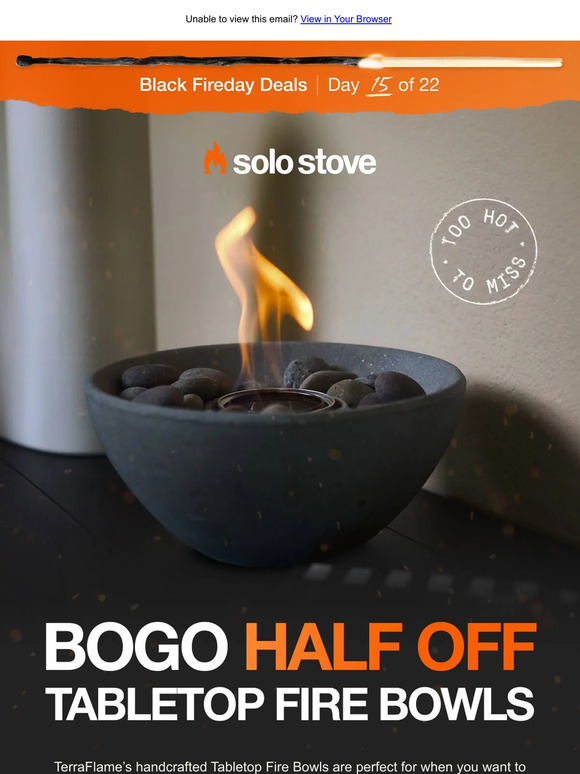 Solo Stove: Ain’t no BOGO like a Solo BOGO | Milled