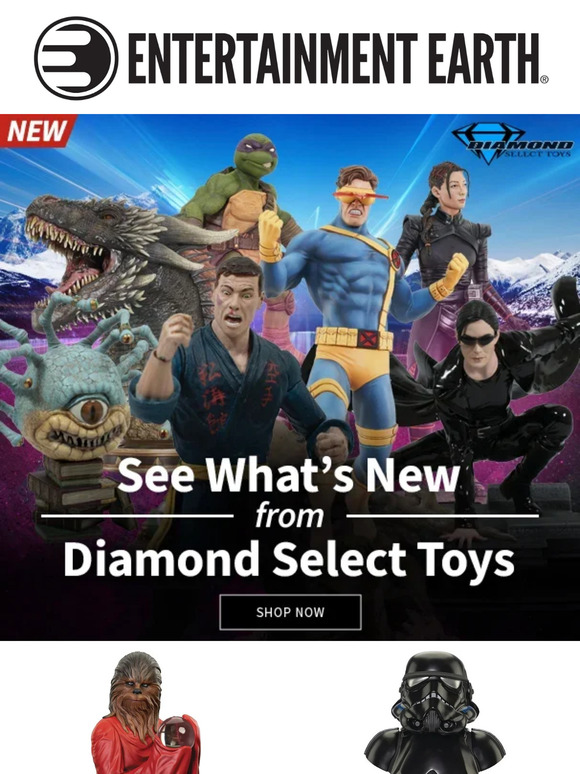 Entertainment Earth: New Diamond Select Statues and Figures - Order Now ...