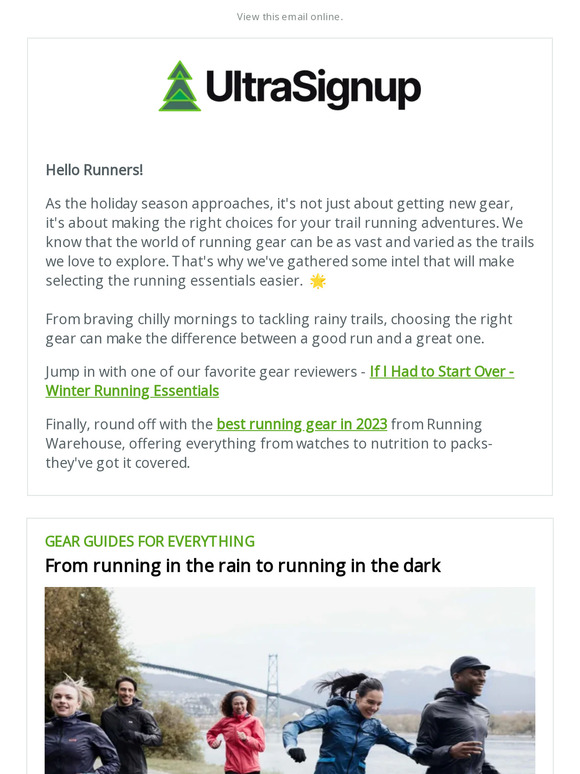 UltraSignup: Find Out What Gear Runners Are Using | Milled