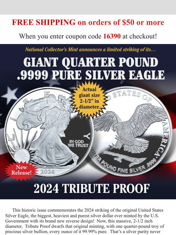 National Collector's Mint: Free Shipping! ★ NEW RELEASE: 2024 Giant ...