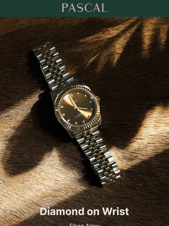 Pascal: Diamond on Wrist | Milled