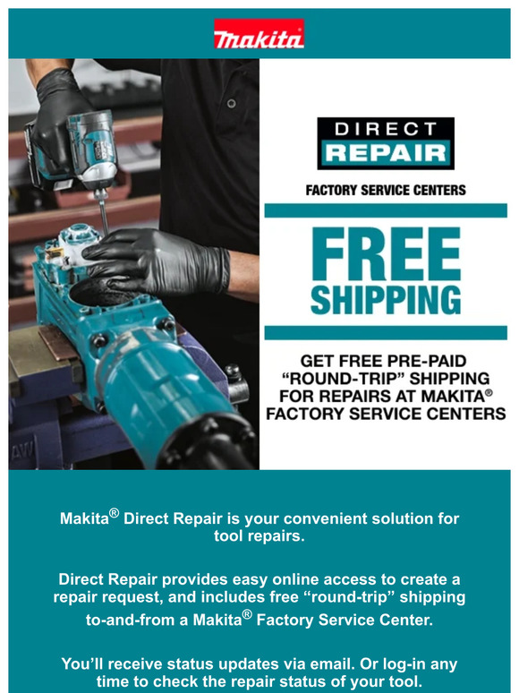 Makita: Makita Factory Service Center | Milled