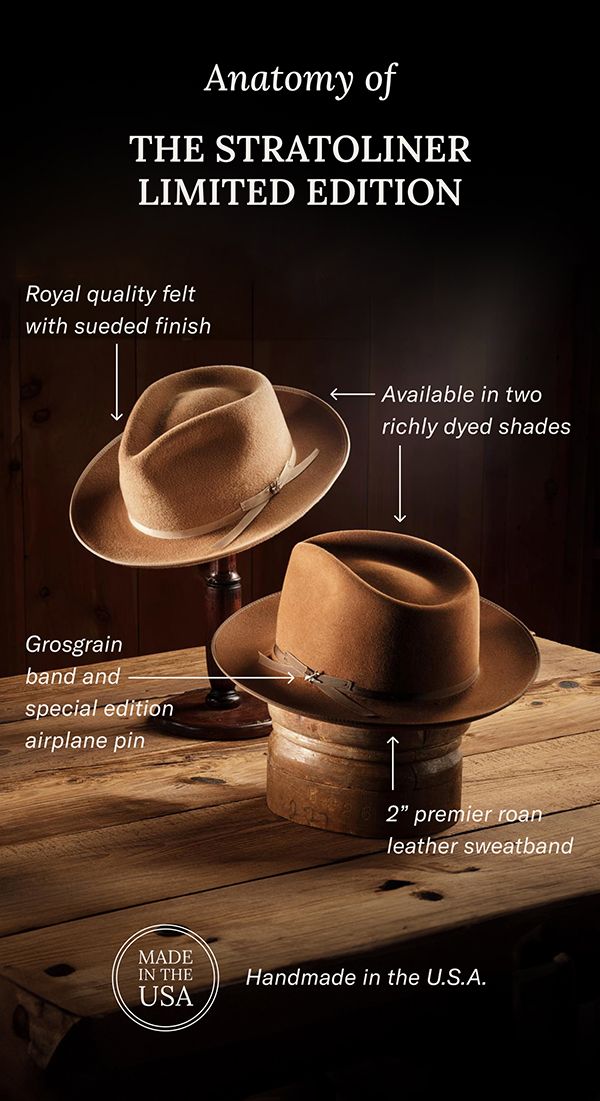 Stetson: LIMITED EDITION: Our Finest Stratoliner Yet | Milled