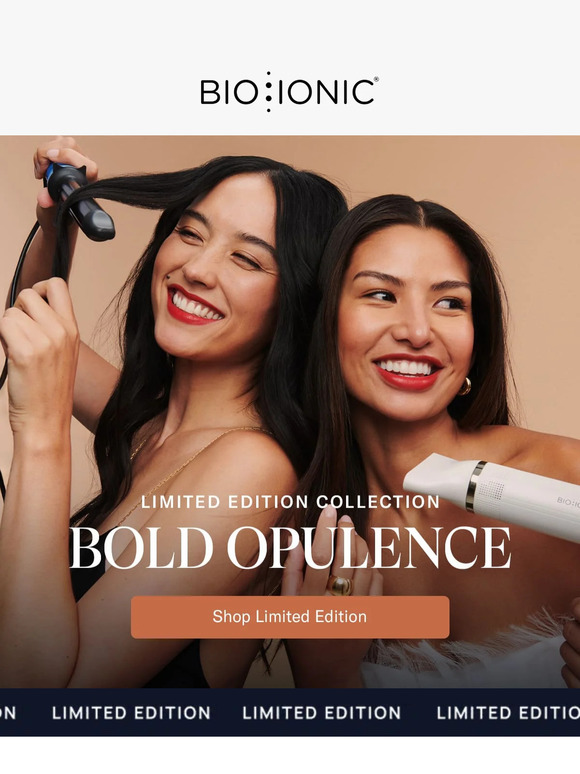 Bio Ionic: Your fave tools in limited edition colors 💙🤍 | Milled