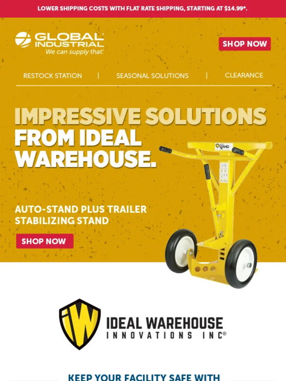 C&H Distributors: Explore Ideal Warehouse's Safety Products, Material ...