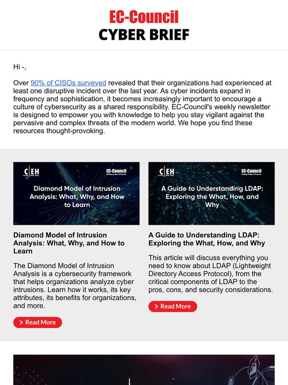 EC-Council: Weekly Edition of EC-Council's Cyber Brief | Milled