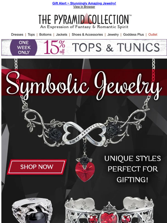 Pyramid Collection: Sparkling Jewelry from Pyramid Collection ~ The ...