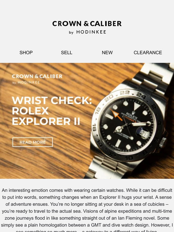 Crown & Caliber: Why The Rolex Explorer II Is The Perfect Watch | Milled