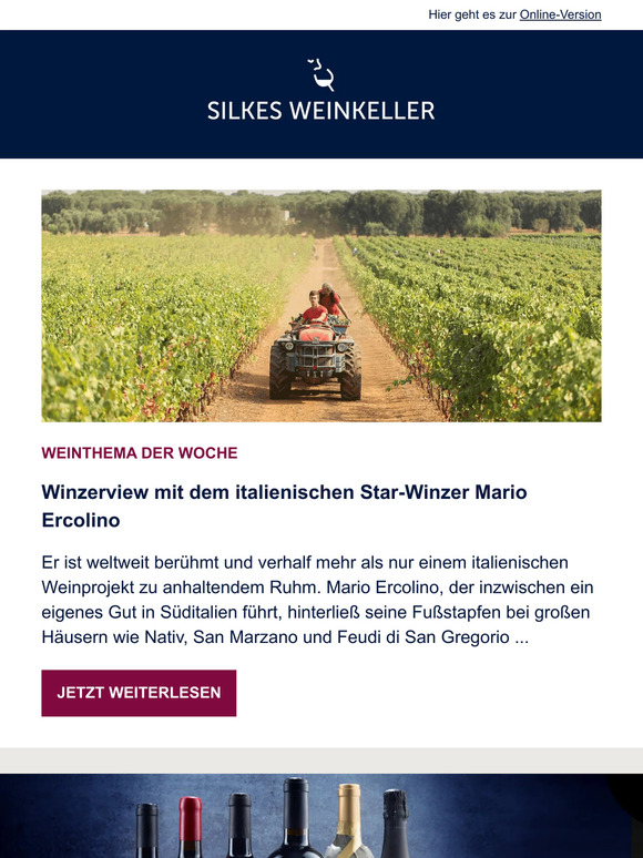 Silkes Weinkeller: Weinblatt: Winzerview mit Star-Winzer Mario Ercolino ...
