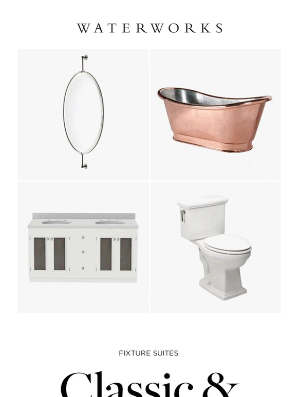 Waterworks: 5 Classic Fixture Combinations | Milled