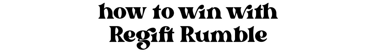 Pourri: Win with Regift Rumble! 🏆 Here's how | Milled