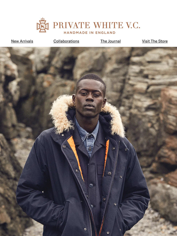 Private White VC: The Fishtail Parka | Milled