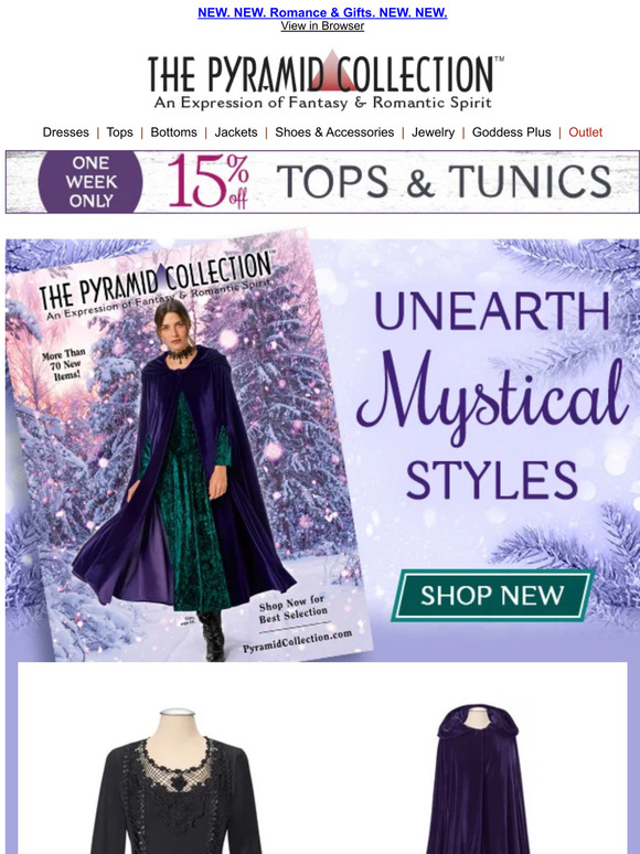 Pyramid Collection: New Holiday Experiences ~ Yuletide Treasures ...