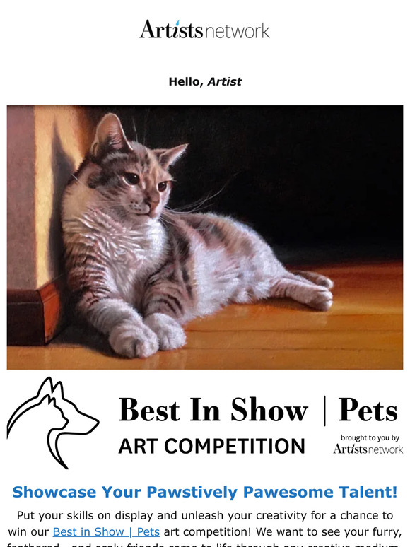 Artists Network: Hey, Pet Lovers! Show Us Your Pawesome Art 🐾 | Milled