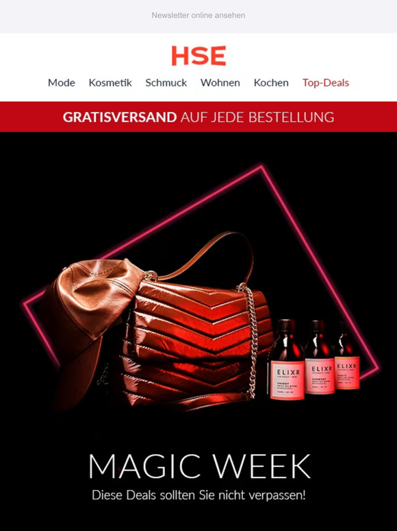 HSE24: Magic Week – Gratisversand & magische Preise 🖤 | Milled