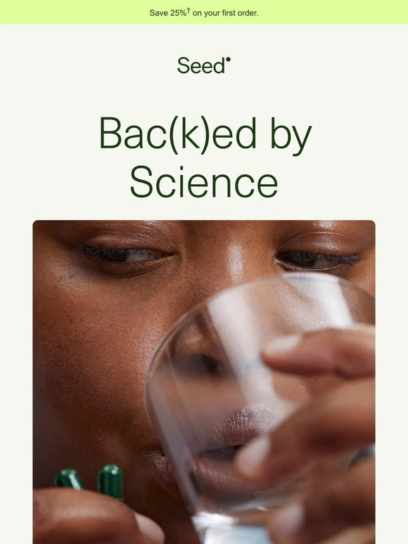 Seed: Your microbiome deserves science. 🔬 | Milled