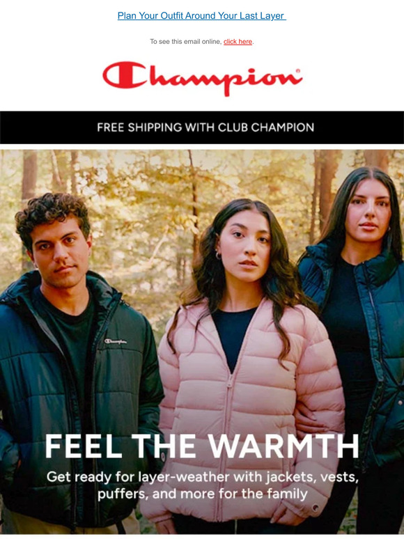 Champion: New Outerwear That Brings The Heat | Milled