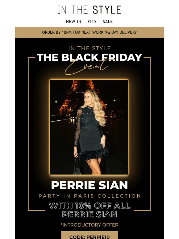 In The Style: Perrie Sian Party In Paris Collection 🥂 | Milled