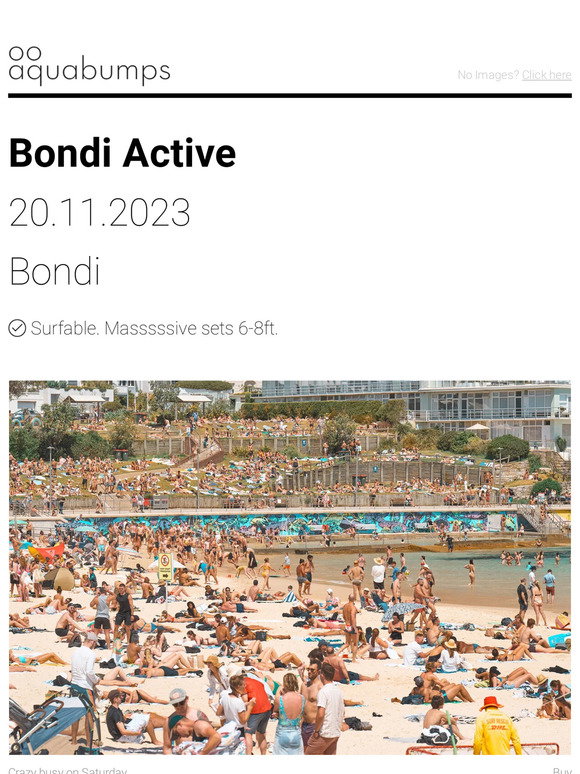 Aquabumps: : : Bondi Active | Milled