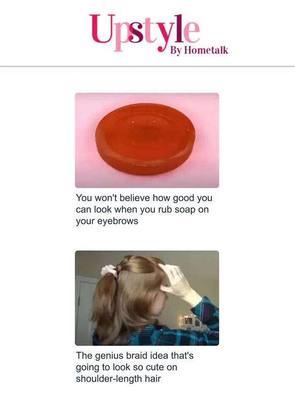 HomeTalk.com: Rub a bar of soap on your eyebrows | Milled