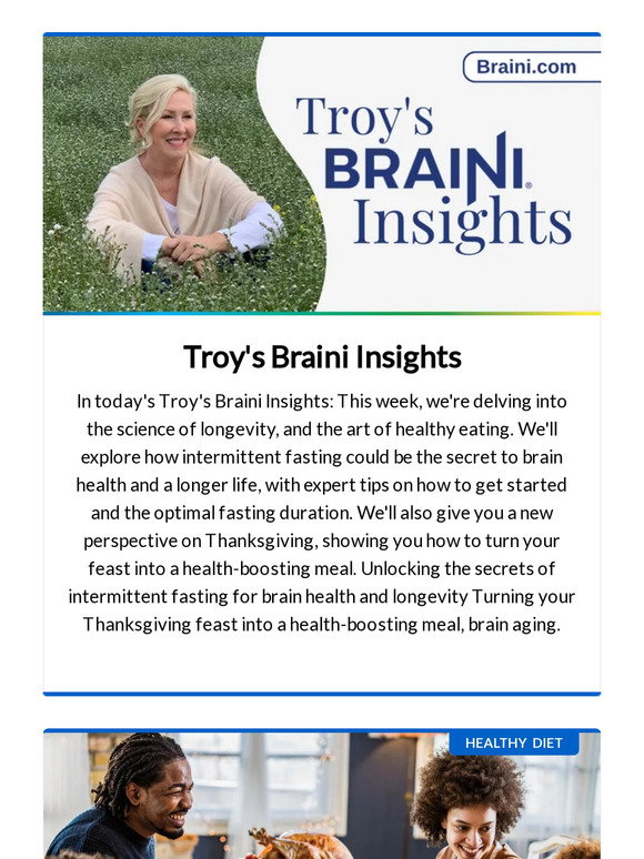 Braini: Brain Health Benefits from Intermittent Fasting | Milled
