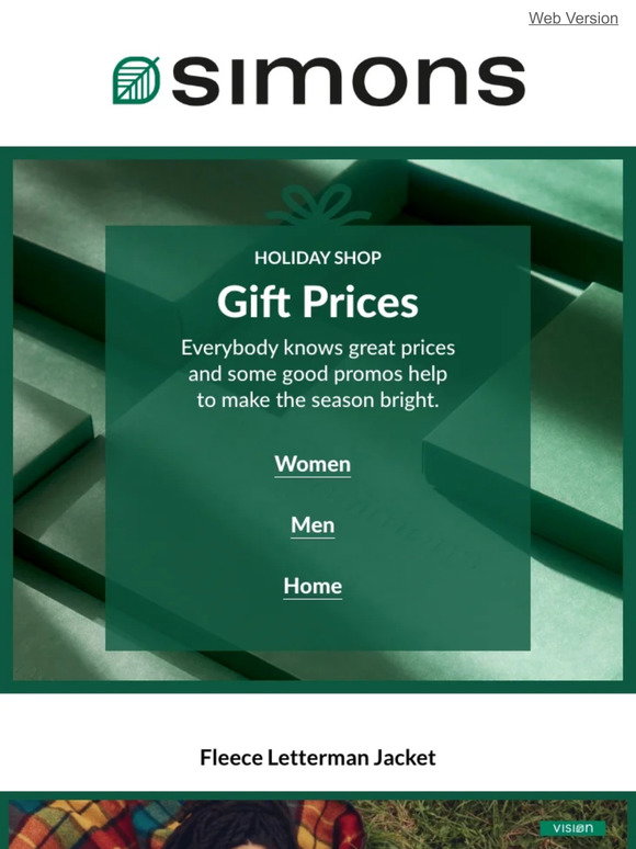 Simons: Check out our long list of gift prices! | Milled