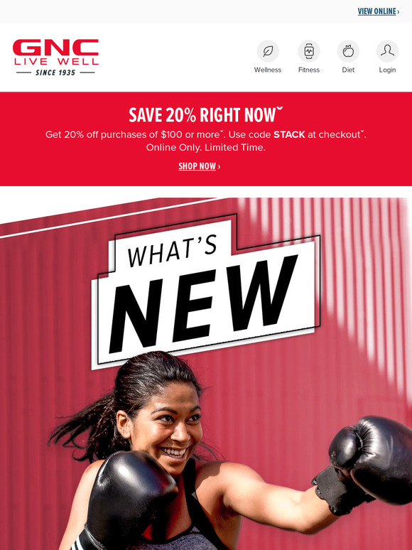 GNC: How much will you save: $20...More? | Milled