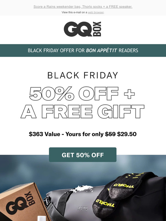 Bon Appétit: The Winter GQ Box Just Dropped And It's Our Best Box Ever ...