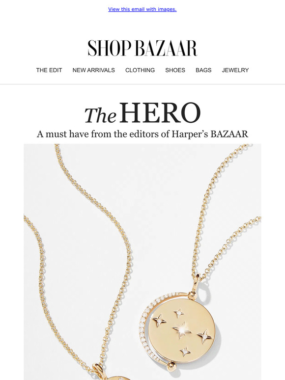Harper's Bazaar: The Hero: Exclusive Constellation Diamond Necklaces ...
