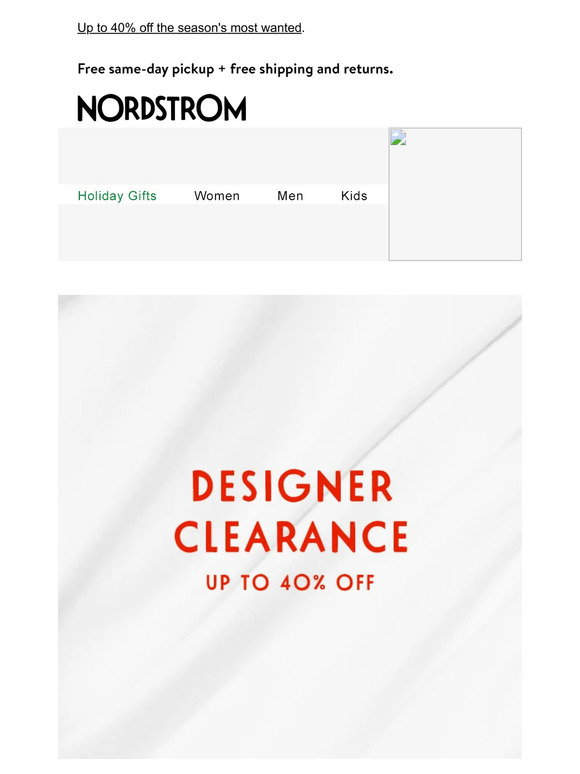 Nordstrom: Designer Clearance is on | Milled