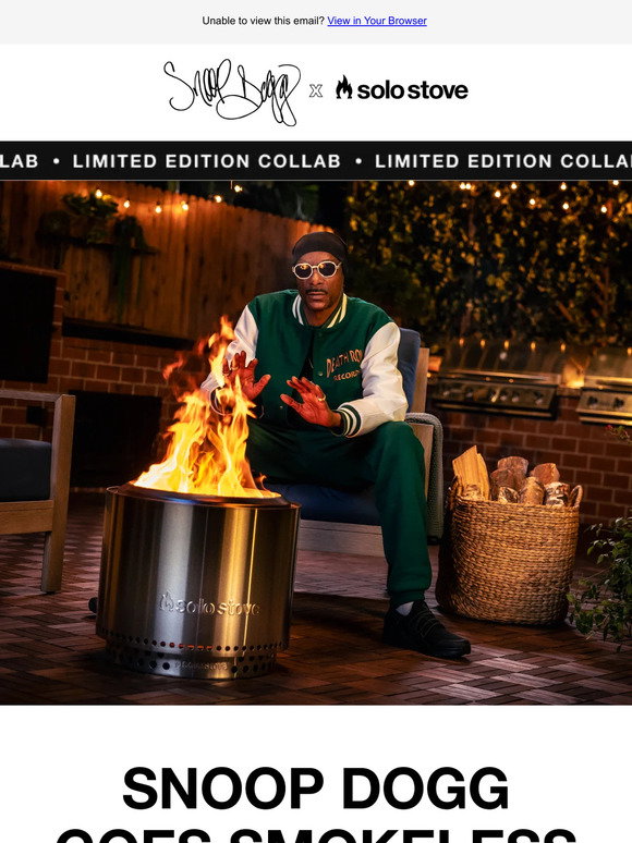 Solo Stove: Snoop Dogg Gives Up Smoke | Milled