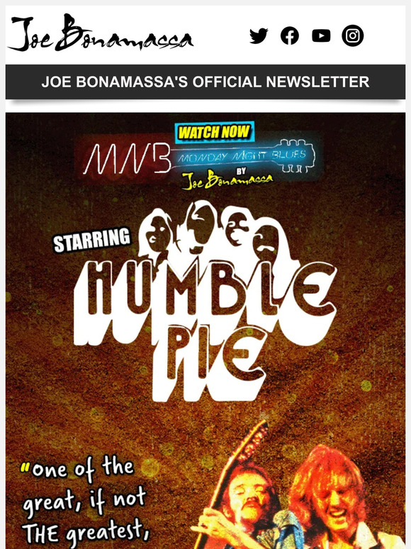 Joe Bonamassa: Humble Pie "I Walk On Gilded Splinters" (Live 1971 ...