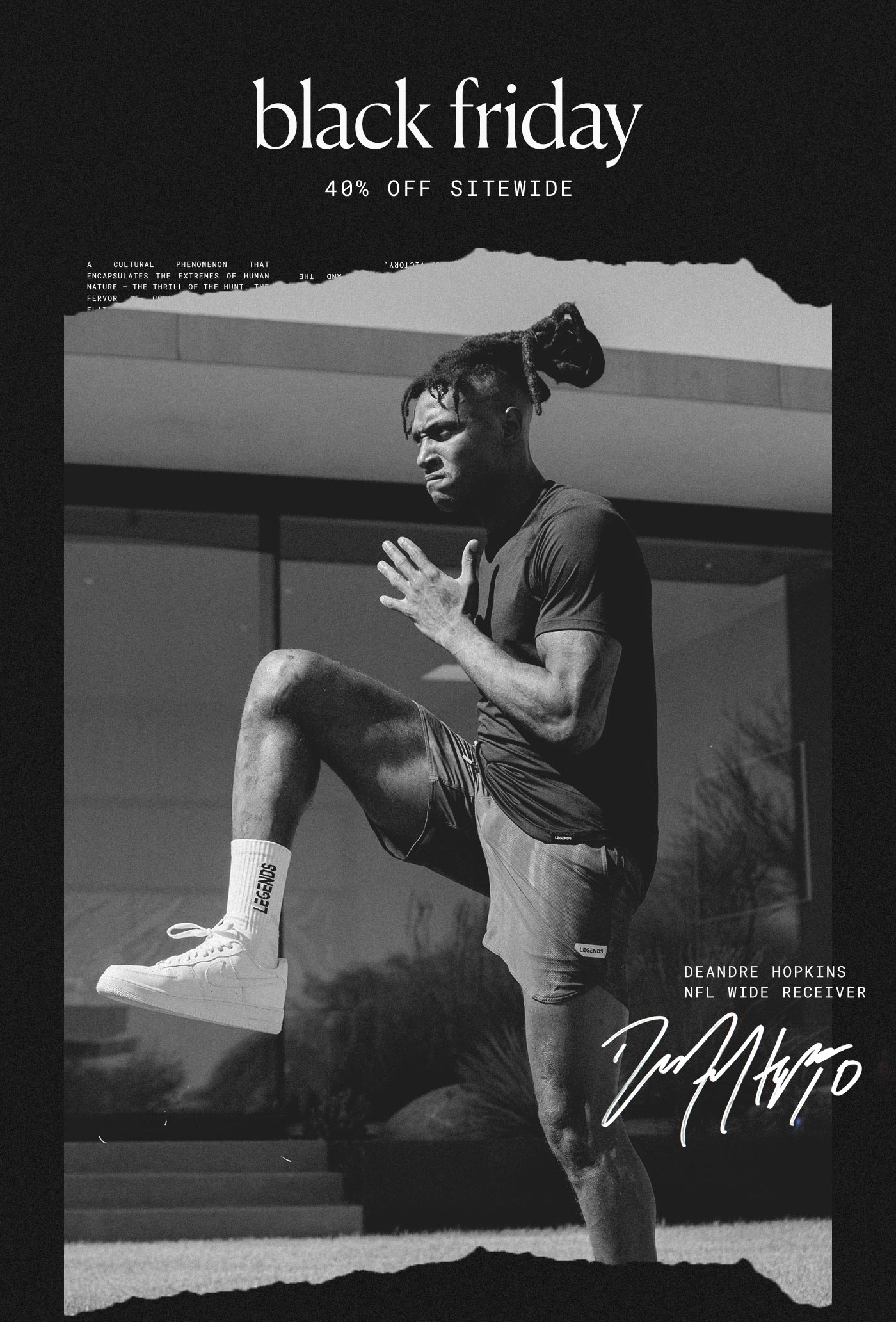 Legends: 40% Off Sitewide | Made by and for Athletes | Milled