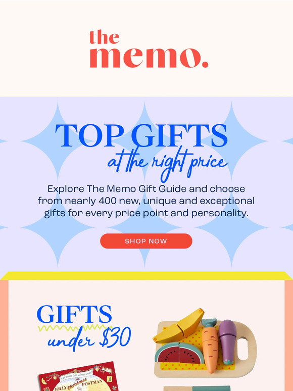 The Memo: Explore The Memo Gift Guide | Milled