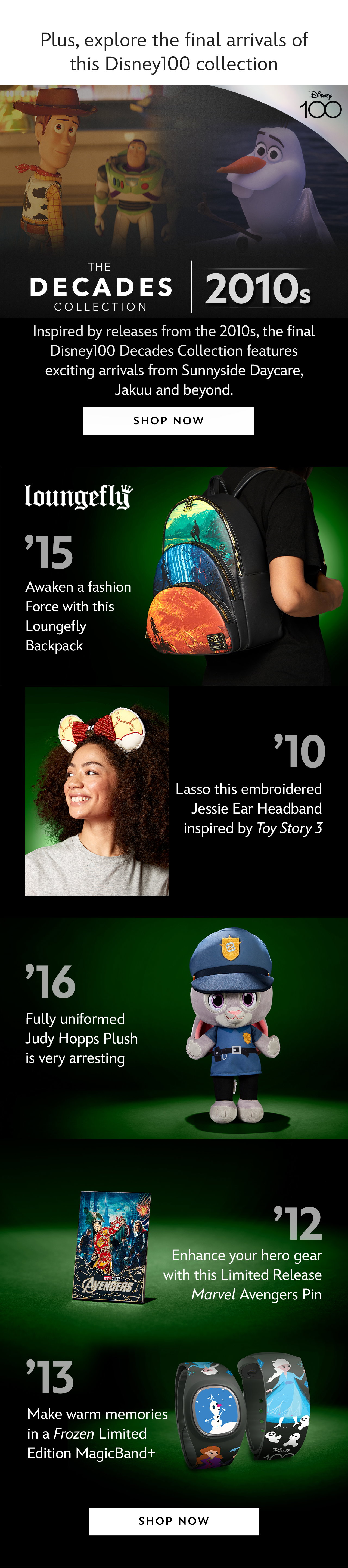 Disney: Celebrate the 2010s with an all-new Disney100 collection | Milled