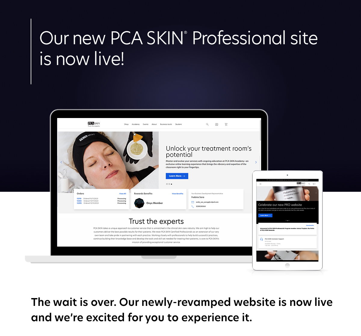 PCA Skin: Experience the new PCA SKIN Professional Site | Milled