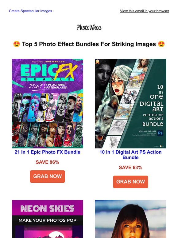 PhotoWhoa: [TOP 5] Picture Perfect Effects 🤩 | Milled