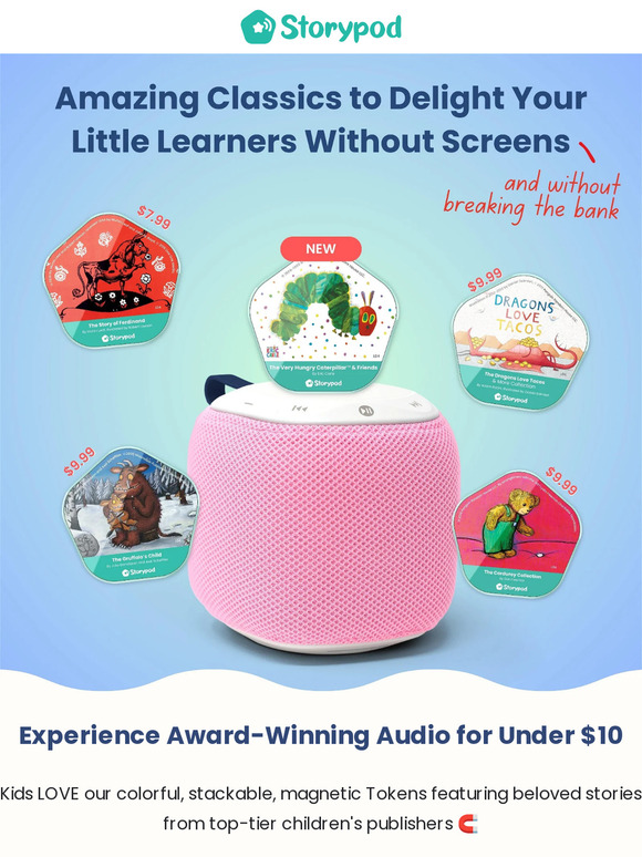 Storypod: Classic stories under $10 your kids will love | Milled