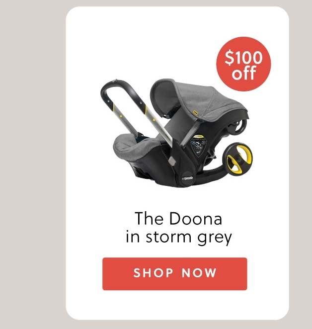 The Baby Cubby: 🚨 $100 off the Doona in Storm Grey! | Milled